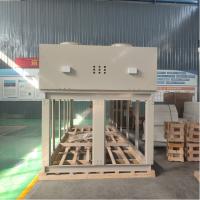 China Large Cooling Capacity Cold Room Condenser Customizable V Wave Type Fin for sale
