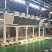China Large Cooling Capacity Cold Room Condenser Customizable V Wave Type Fin for sale