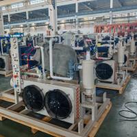 China Kaideli 8 Parallel 615HP Screw Compressor Condensing Unit - 32.5kW to 219kW Cooling Capacity for sale