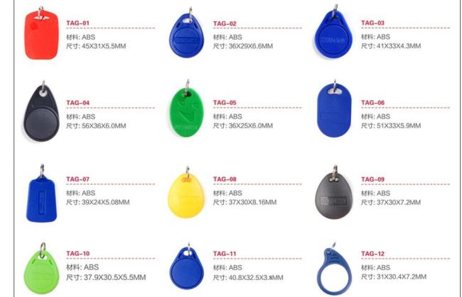 13.56Mhz toegangsbeheern markering 213 zeer belangrijke FOB- zeer belangrijke ketting van de rfid de zeer belangrijke markering NFC