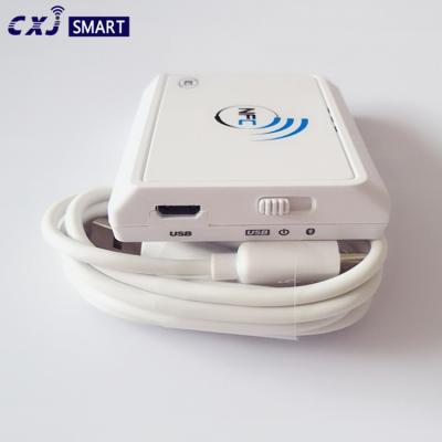 Cina Peso senza fili dell'IOS Android ACR1311U-N2 81g del lettore di schede di NFC di Bluetooth in vendita