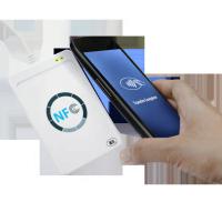 China AMR220-C1 BLE RFID NFC Reader , Mpos Card Reader ACS Secure For Mobile Payment for sale