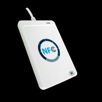 China Wireless 13.56MHz RFID NFC Reader Writer BLE ACR1311-U Android for sale