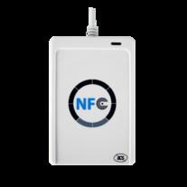 Cina Il lettore di badge fornito LCD di NFC RFID 5-10cm ha letto la gamma ACR122U-A9 in vendita