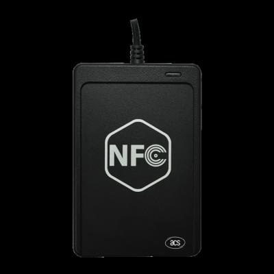 Cina lettore Writer, lunghezza di NFC di 13.56Mhz USB della scrematrice 98mm della carta di NFC ACR1251U-M1 in vendita