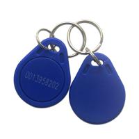 China ABS Material RFID NFC Keyfob TK4100 for Access Control System for sale
