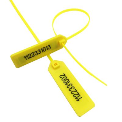 Cina Etichetta di plastica impermeabile della guarnizione del nastro dello zip di frequenza ultraelevata di applicazione di RFID con tracciabilità in vendita