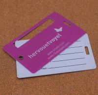 China Hard PVC Luggage Tag for sale