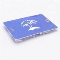 China Hard PVC Luggage Tag for sale