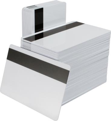 China De Kaart van pvc van CR80 30 Mil White Plastic, Leeg Magnetisch Co van de Streepkaart hallo voor Identiteitskaart-Kenteken Te koop
