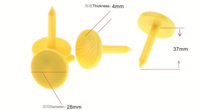 Cina 125khz NFC dell'ABS Tk4100 dell'etichetta Em4200 del chiodo dell'albero RFID rendono impermeabile in vendita