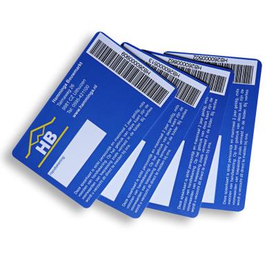 Cina Carta di plastica del PVC di appartenenza, stampa economica della carta del codice a barre del PVC in vendita
