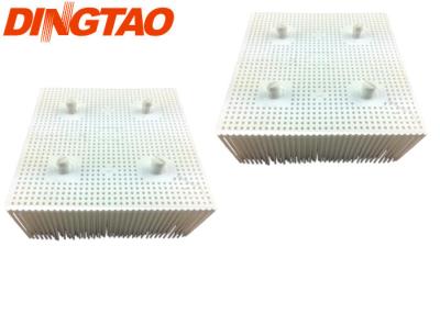China Voor GT5250 S5200 Snijdende onderdelen Bristel 1,6' Poly - Ronde voet - Wit 92910002 Te koop