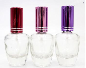 Китай Clear Refillable Glass Perfume Bottle 30ml Capacity With Aluminum Sprayer продается