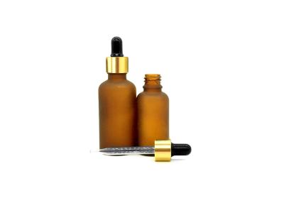 Китай Chemical Glass Dropper Bottles 30ml / 50ml Customized Color With Childproof Cap продается