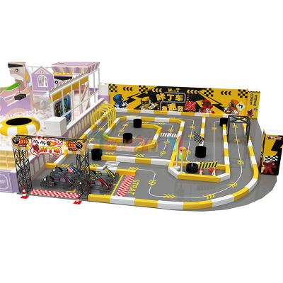 China Racing Indoor Playground Ball Pool Entertain Indoor Playgrounds Equipment Customized for sale