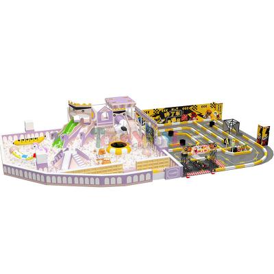 China Racing Indoor Playground Ball Pool Entertain Indoor Playgrounds Equipment Customized for sale