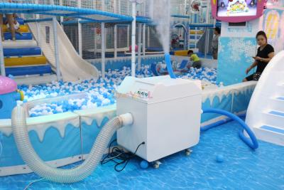 China Atomizing Disinfection Ocean Ball Cleaning Machine 1100W Ball Pool Cleaning Machine Commercial for sale