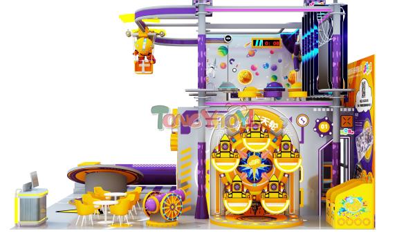 Quality Create Fun And Engaging Space Customizable Indoor Playground Equipment for sale