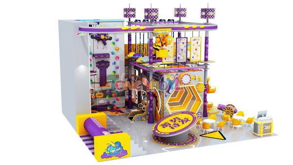 Quality Create Fun And Engaging Space Customizable Indoor Playground Equipment for sale