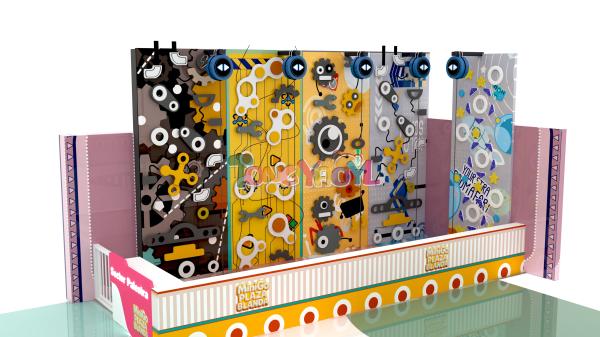 Quality Commercial Ninja Warrior Course - High-Capacity Indoor Playground for sale