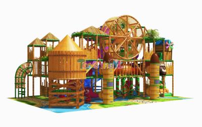 オーダーメイド 森テーマ 屋内遊び場 安全な個性的な遊び場 活発な子供のための遊び場 構造物