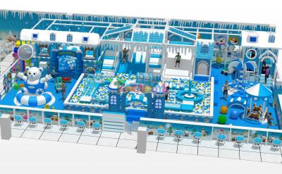 Snow World Indoor Playground  Emozionante e attivo parco giochi a tema artico per bambini