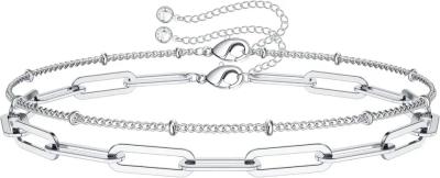 New Fashion Personality Designer Women's Delicate Bracelet Adjustable Layered
