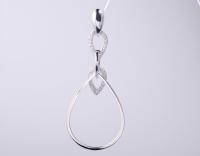 China Zircon 925 Sterling Silver Pendant for sale