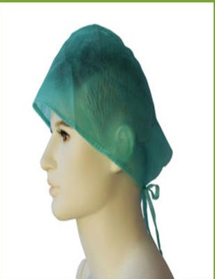 Cina Bouffant eliminabili del tessuto di Spunbond sfregano la forza ad alta resistenza dei cappucci 61x14 cm in vendita