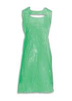 China Soft  Disposable Plastic Aprons , Non Woven Disposable Apron Embossed  Surface for sale
