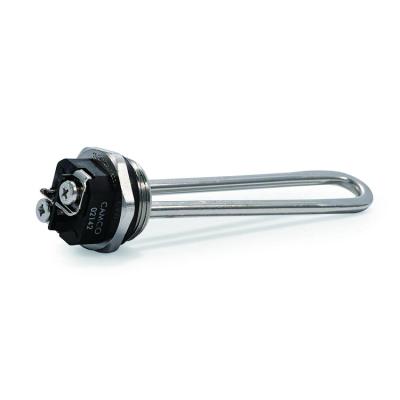 China Bank Load Oil Heating Element Finned Tubular Immersion Heater For Furnace for sale