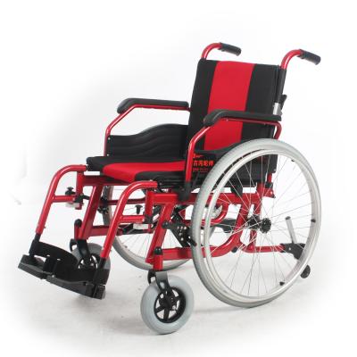 Cina Larghezza rossa locativa di millimetro Seat di pagina 510 della sedia a rotelle manuale su ordinazione adulta stabile in vendita