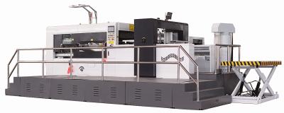 China Manual Feeding Industrial Automatic Flat Bed Die Cutting and Creasing Machine for sale