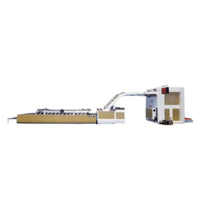China Tissue Lifting Semi-Automatic Carton Flute Board Laminator for Carton Board for sale