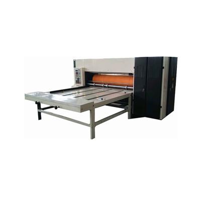 China Semi-Automatic Chain Feeder Rotary Die Cutting Carton Box Making Machine for sale