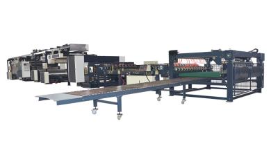 China Single Facer Corrugating Line, Mill Roll Stand  Single Facer  Rotary Cutter for sale
