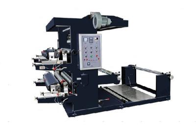 China Roll Square Bottom Automatic High Speed Non Woven Bag Printing Machine(2 Color) for sale