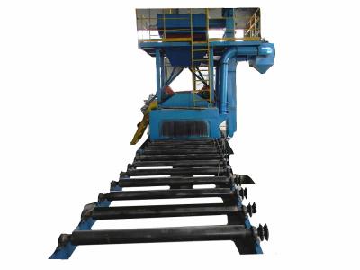 China Surface Cleaning Machine: Roller Through Type Shot Blasting Machine for sale