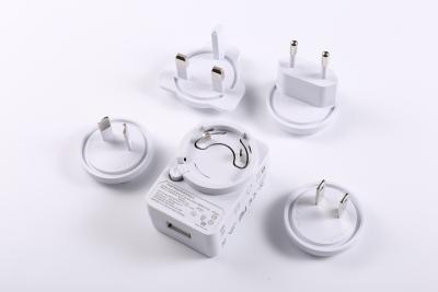 China 5V 2A 6V 2A 12V 1A 12W Interchangeable Plug Power Adapter AU EU US UK Multi Plugs for sale