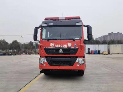 Cina PM80/SG80 HOWO Camioni pompieri di emergenza 19450kg 8500mm Camioni pompieri ambulanti in vendita