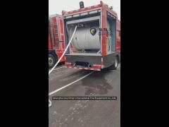 PM35/SG35 3000L camiones de rescate de bomberos camiones de rescate de trabajo pesado