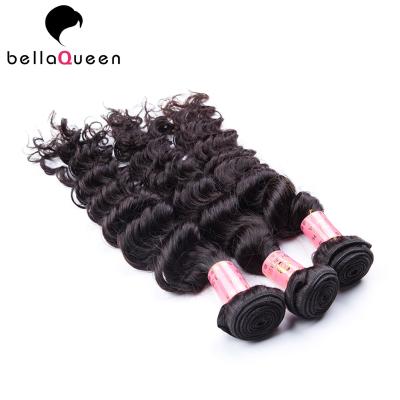 Cina La bellezza funziona l'estensione profonda nera naturale dei capelli di Wave per le donne in vendita