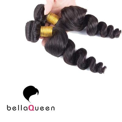 Cina capelli sciolti vergini neri naturali 10