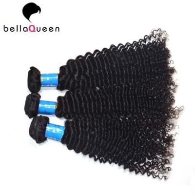 Cina Estensioni mongole vergini non trattate dei capelli, capelli ricci naturali del vergine del grado 7A in vendita