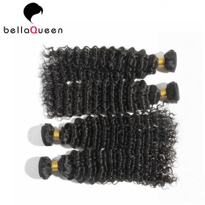 China Het ruwe Zachte Maagdelijke Krullende Braziliaanse Maagdelijke Menselijke Haar van Haar Dikke en Schone Wefted Te koop
