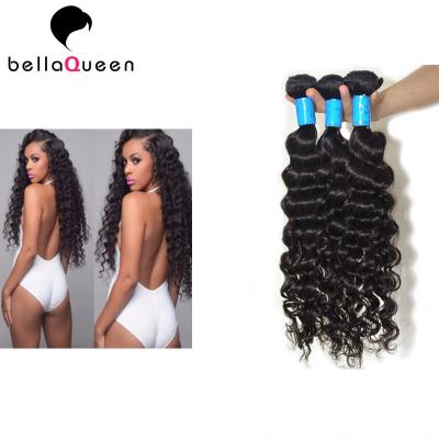 Cina Doppie estensioni disegnate nere naturali non trattate dei capelli umani, nessun groviglio nessuno Sheddding in vendita