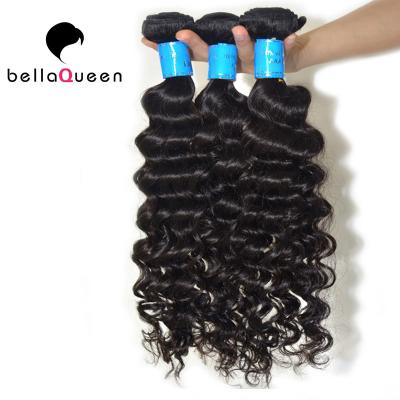 Cina Doppie estensioni disegnate nere naturali non trattate dei capelli umani, nessun groviglio nessuno Sheddding in vendita