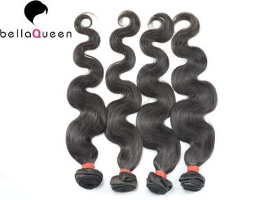 Cina Estensioni naturali dei capelli umani di Wave del corpo del 1b del nero dei capelli vergini del grado 7A di bellezza in vendita