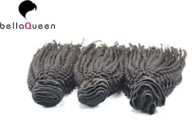 Cina Estensione naturale riccia crespa dei capelli umani del 1b del nero per le donne di colore in vendita